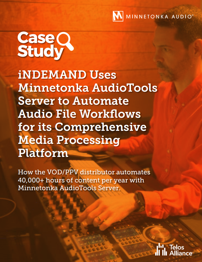 Telos Alliance iNDEMAND Case Study | Telos Alliance
